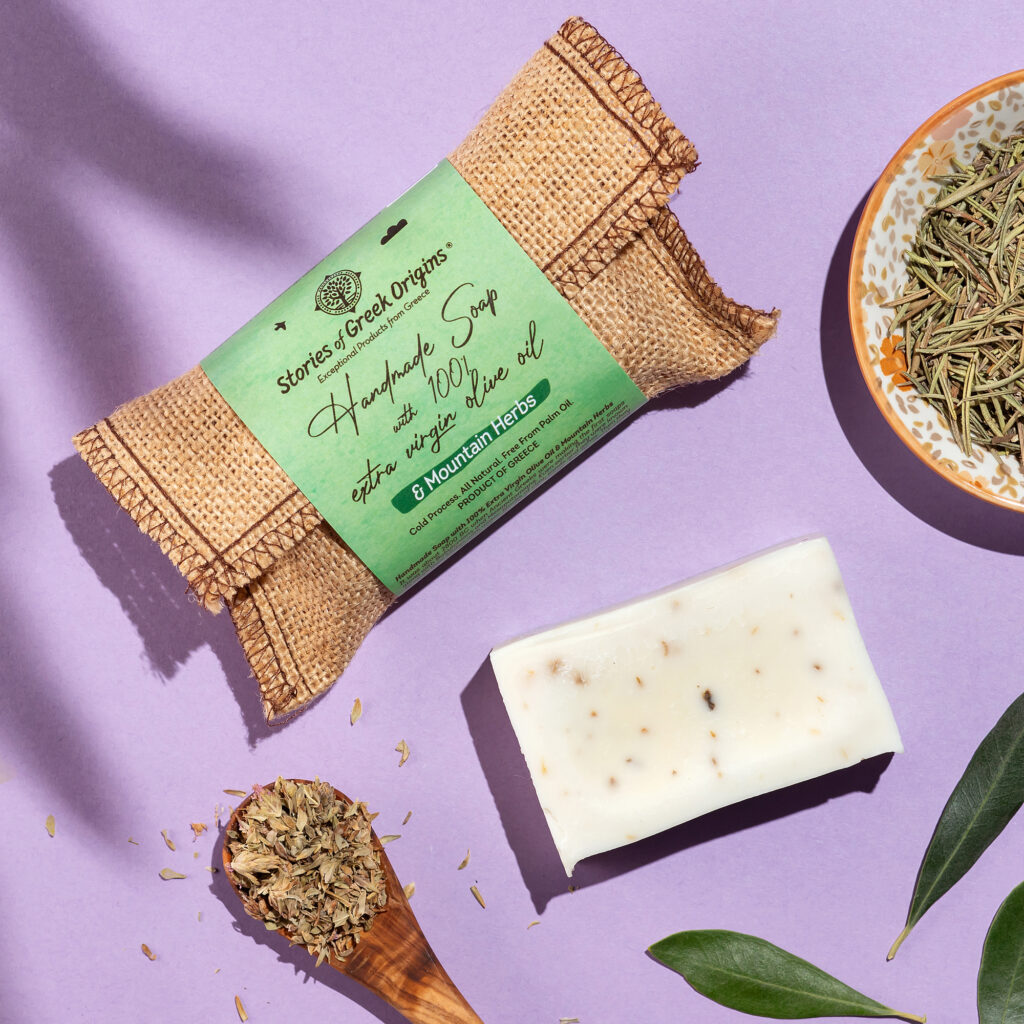 Handmade Soaps with 100% Extra Virgin Olive Oil